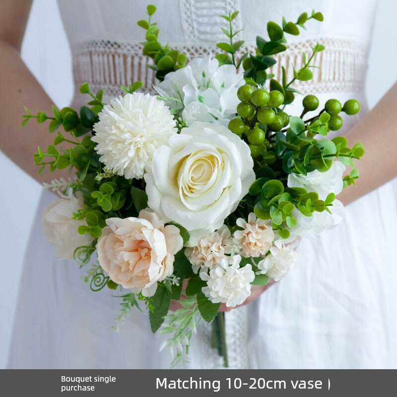 Искусственные цветы в стиле Моранди, свежий скандинавский и японский стиль, элегантные искусственные цветы для