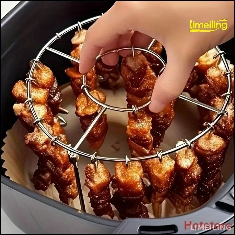 Эксклюзивная круглая решетка с 24 стальными прутьями для фритюрницы