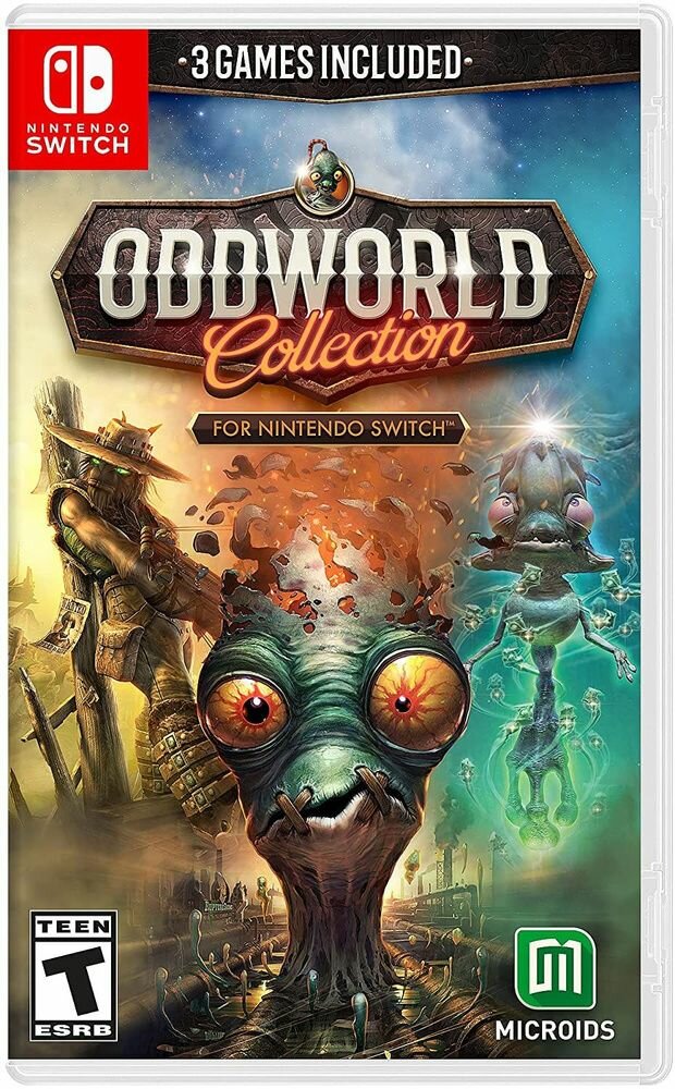 Игра Oddworld Complete Collection для Switch (Русские субтитры)