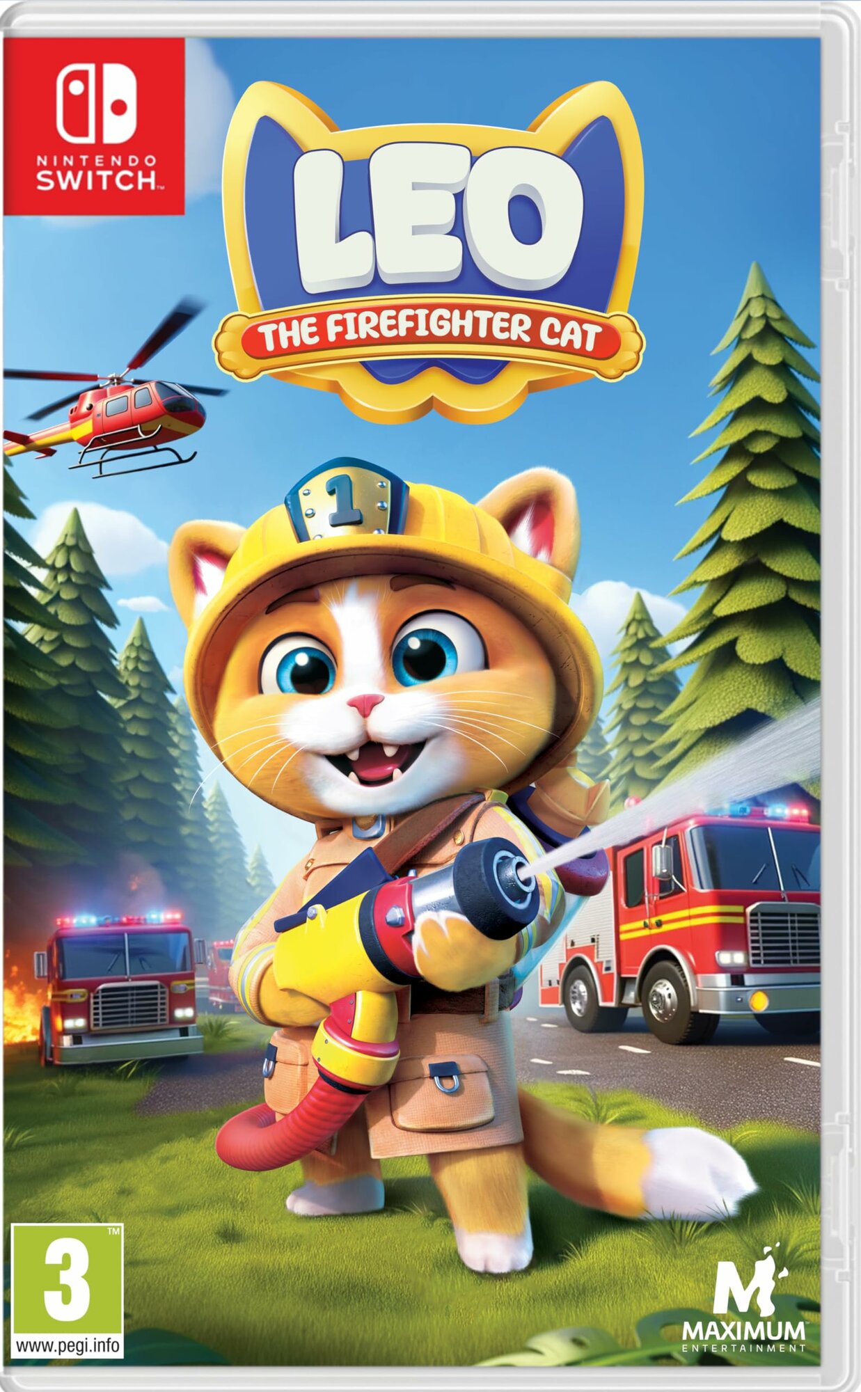 Игра Leo: The Firefighter Cat для Switch (Английская версия)