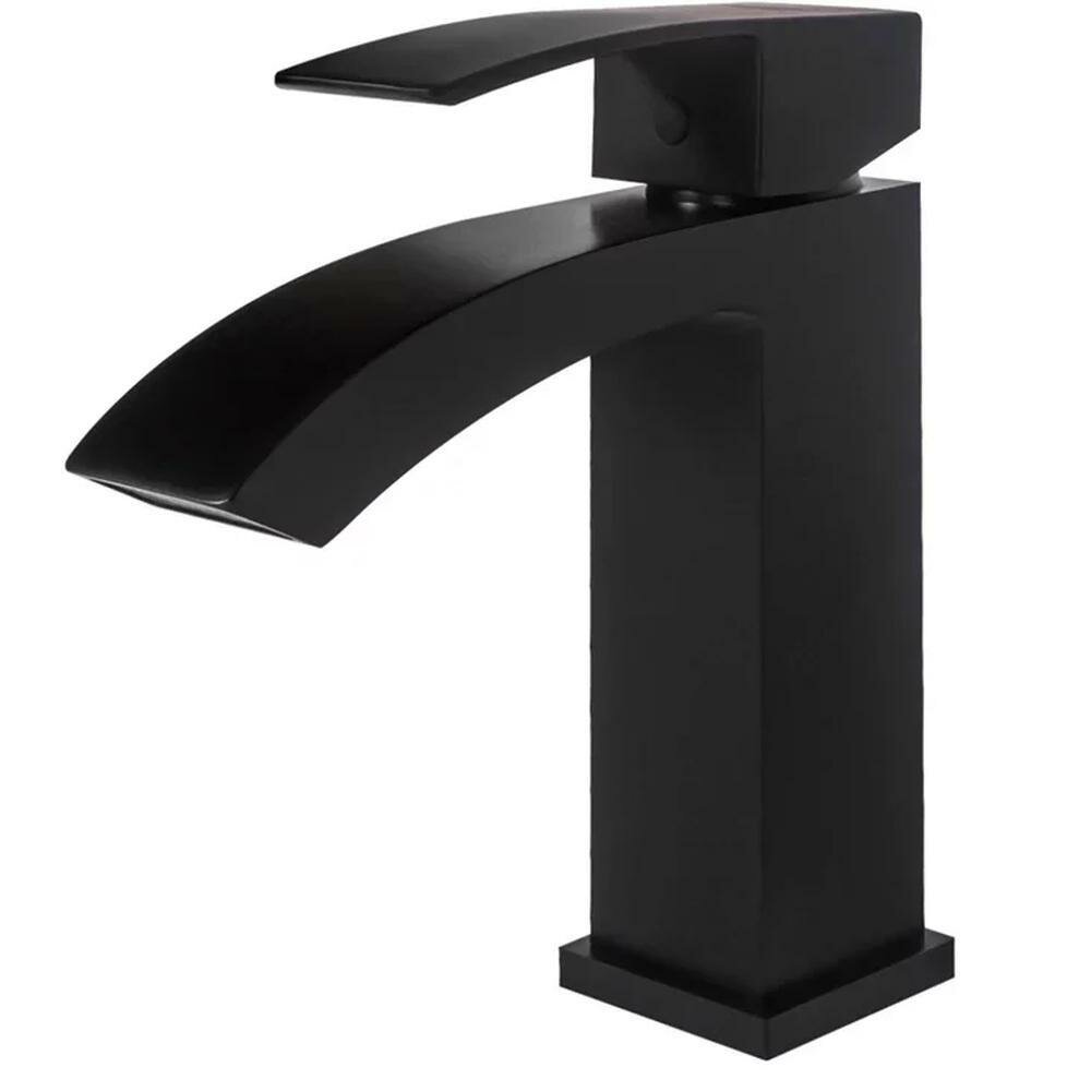 Смеситель для раковины Grocenberg GB2007BL, черный