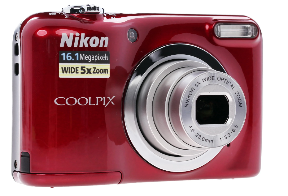 Фотоаппарат Nikon Coolpix A10, красный