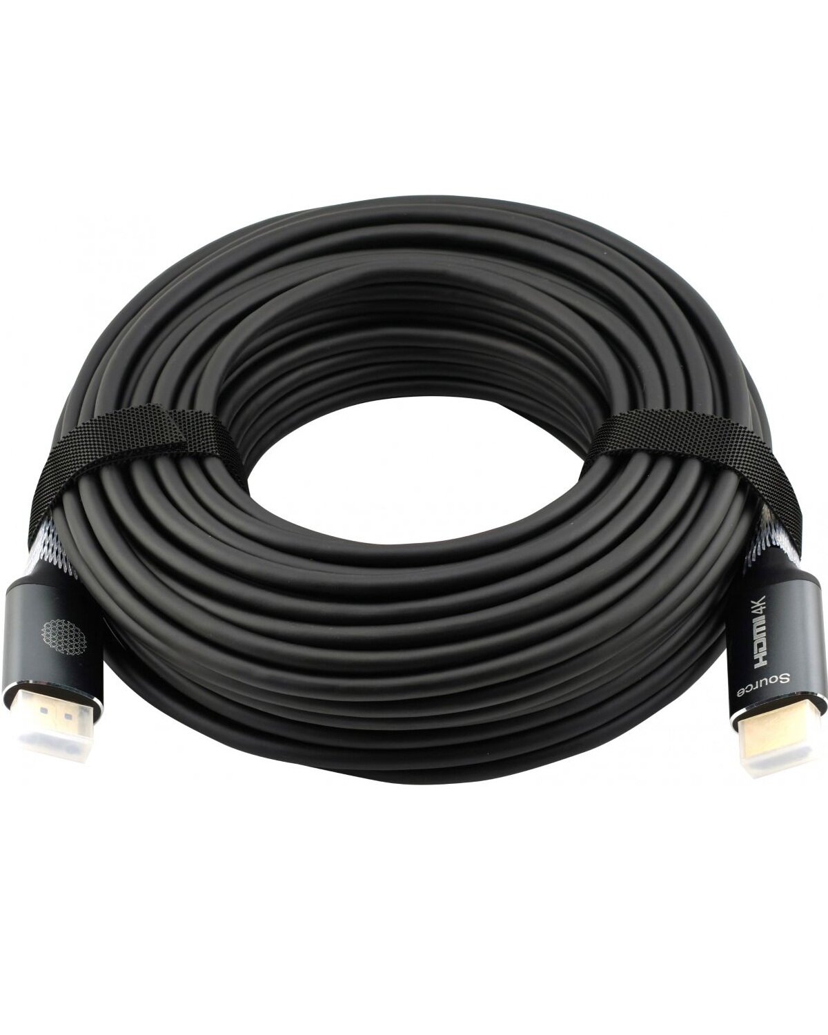 Кабель аудио-видео Cactus CS-HDMI-AOC-2-20 HDMI (m)/HDMI (m) 20м. позолоч. конт. черный