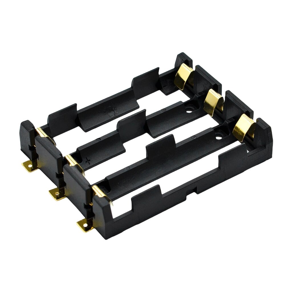 1-4 Ячейки 18650 Литиевых Аккумуляторов Держатель Серии Batterys Соединительный Чехол для Фотографии