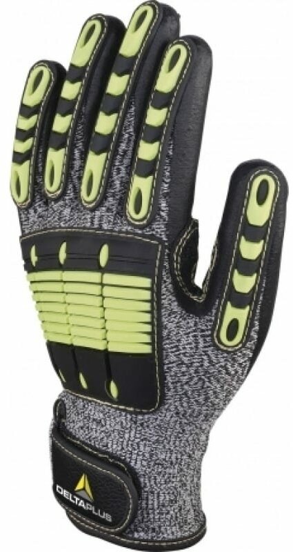 Трикотажные порезостойкие перчатки с нитриловым покрытием Delta Plus VV910JA, р. 10, VV910JA10