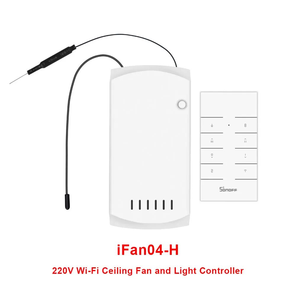 SONOFF iFan04 Умный переключатель для вентилятора и света Sonoff iFan04-H