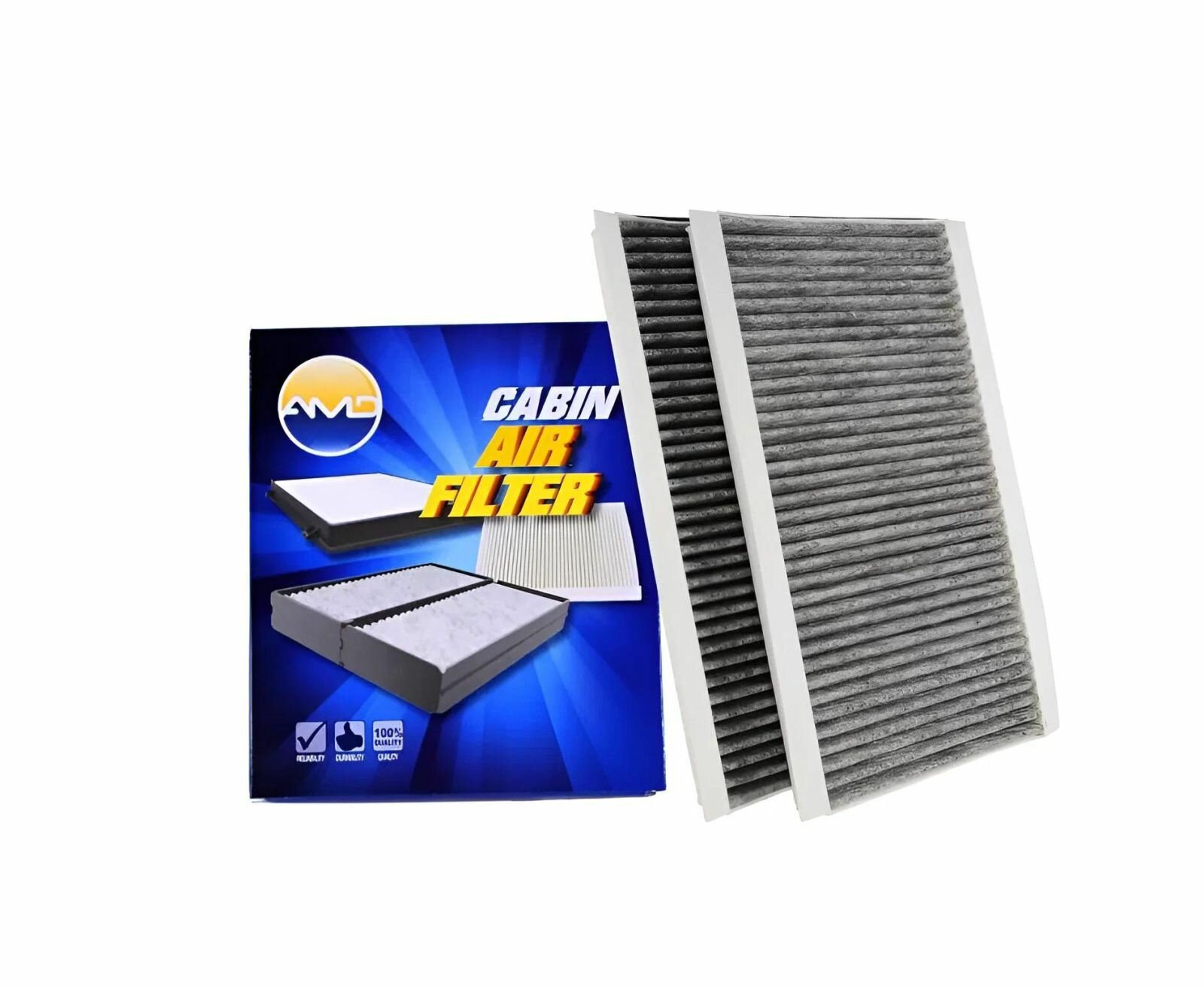 Фильтр салонный AMD AMD. FC774C угольный комплект 2 шт BMW E60, E61, E63, E64 03