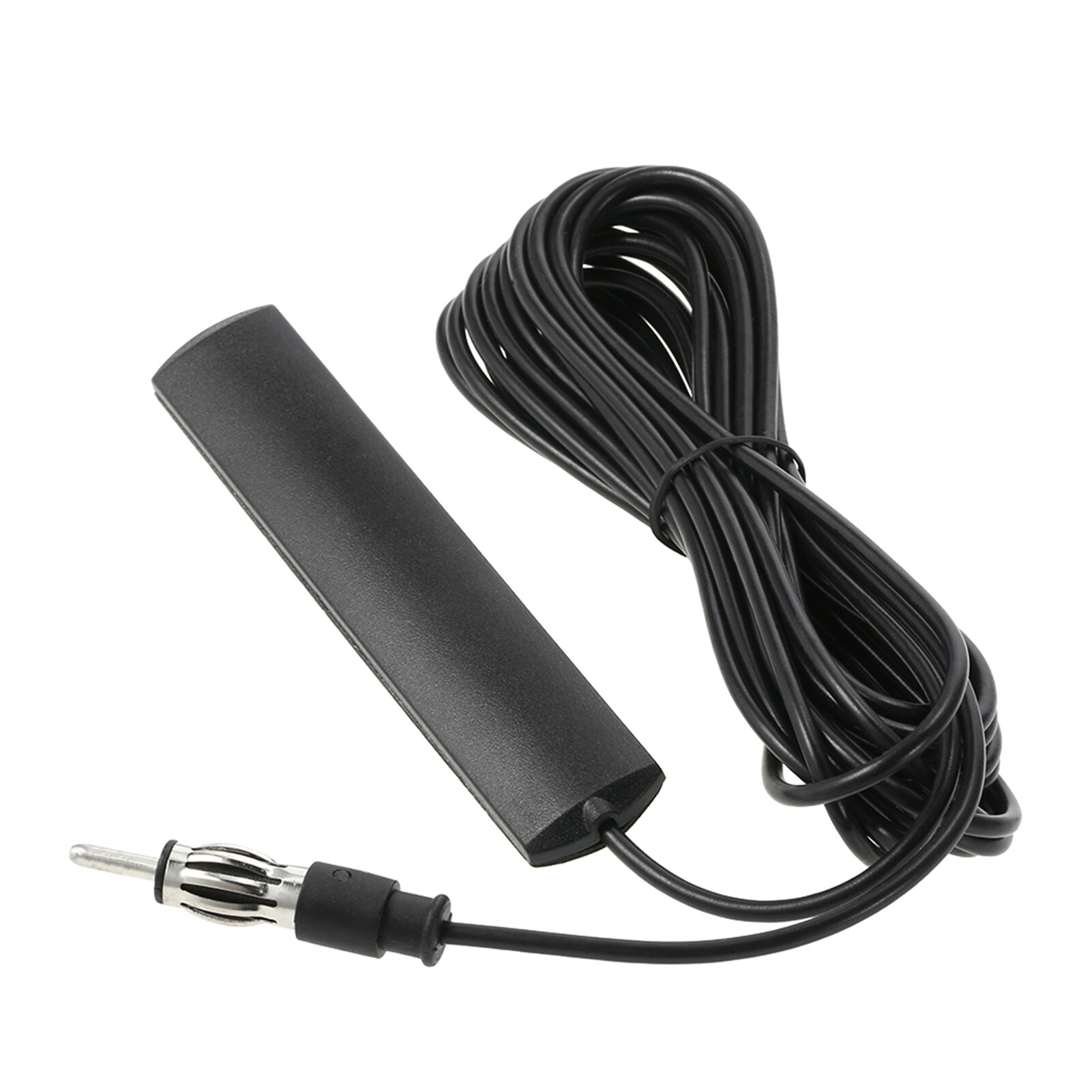 ANT - 309 Универсальная автомобильная патч-антена 85-112MHz 5M кабель стабильного сигнала черный 1шт