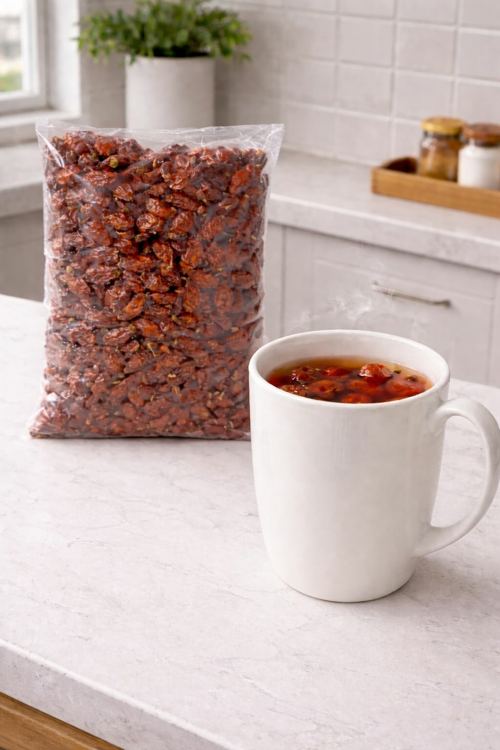 Шиповник сушеный плоды Первый сорт 500г