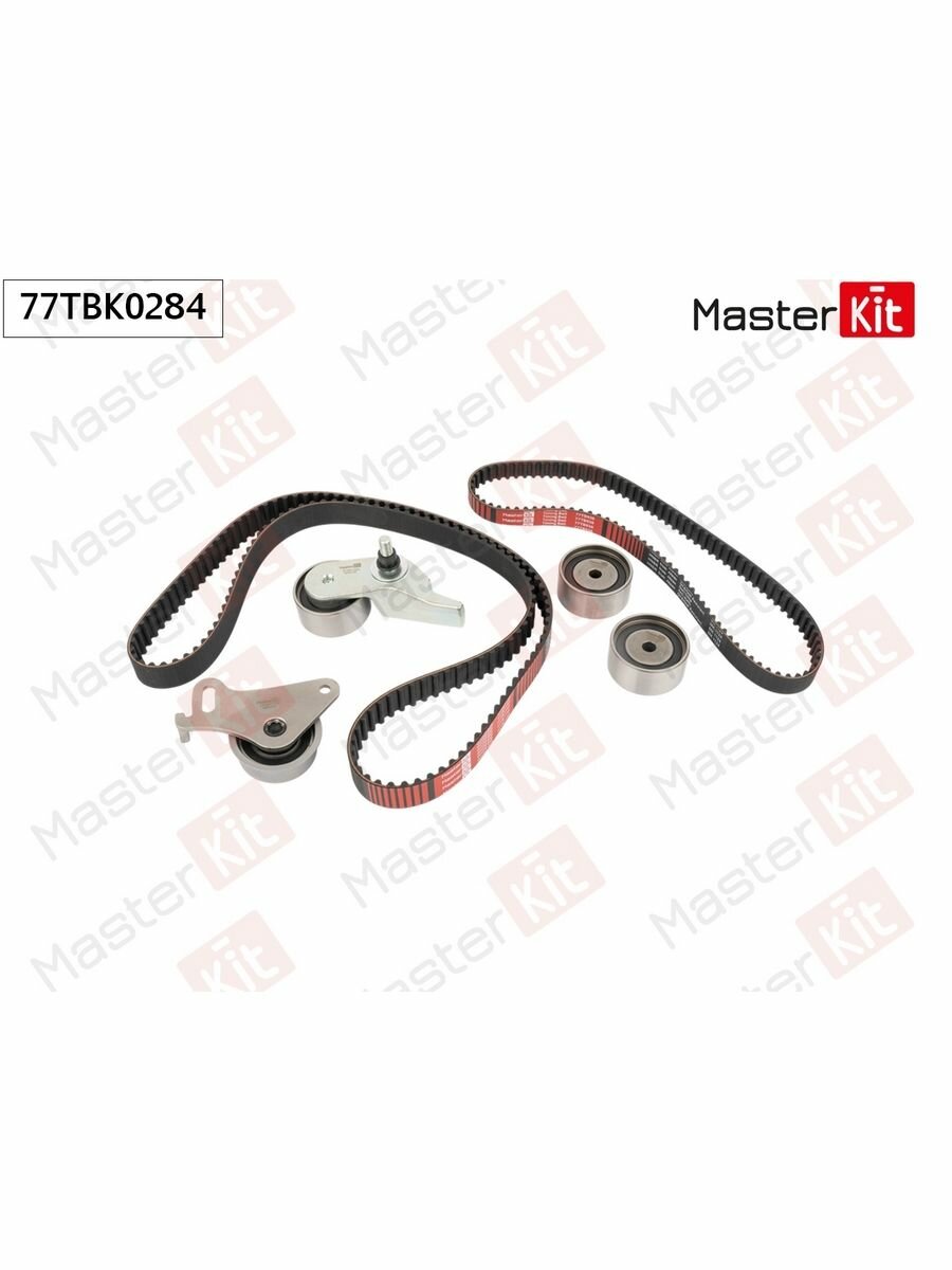 Комплект ремня ГРМ MASTERKIT 77TBK0284 для а/м MITSUBISHI Pajero, FIAT Fullback / Митсубиси Паджеро, Фиат Фуллбэк