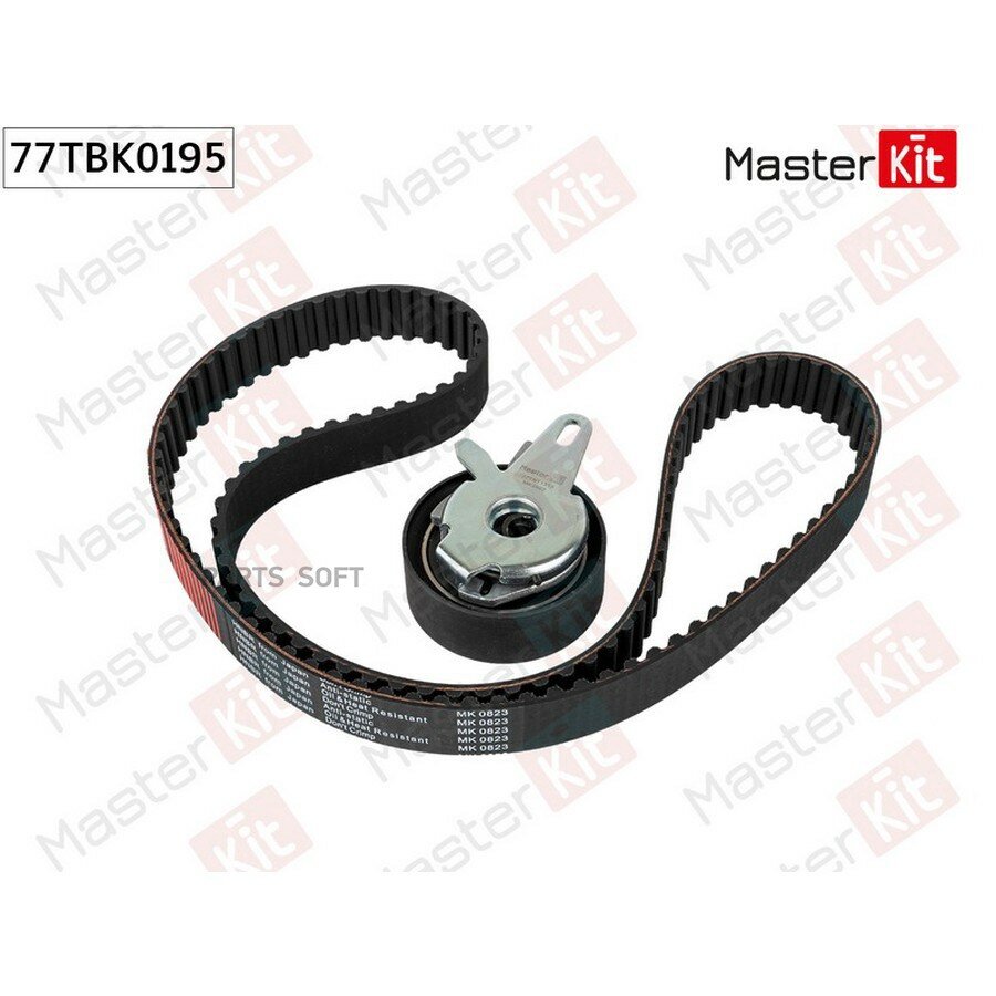 77TBK0195 комплект ремня ГРМ VOLVO S70 874 1996 от официального дистрибьютора, MASTERKIT, артикул 77TBK0195