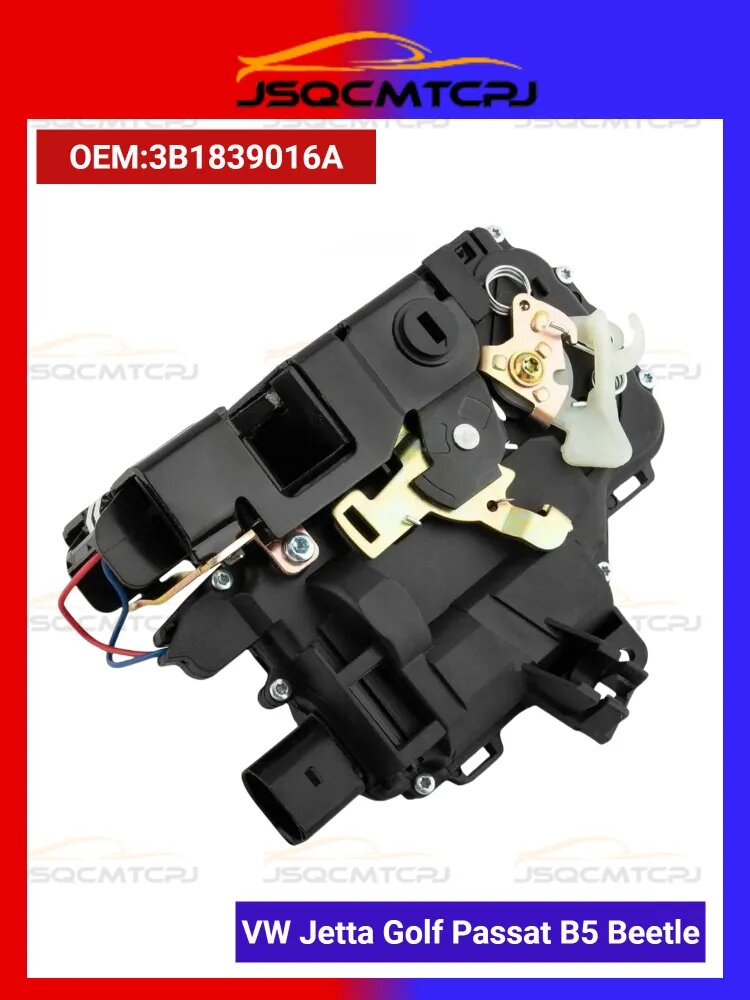 3B1839016A Задняя правая сторона Новая защелка привода замка двери для VW Jetta Golf Passat B5 Beetle