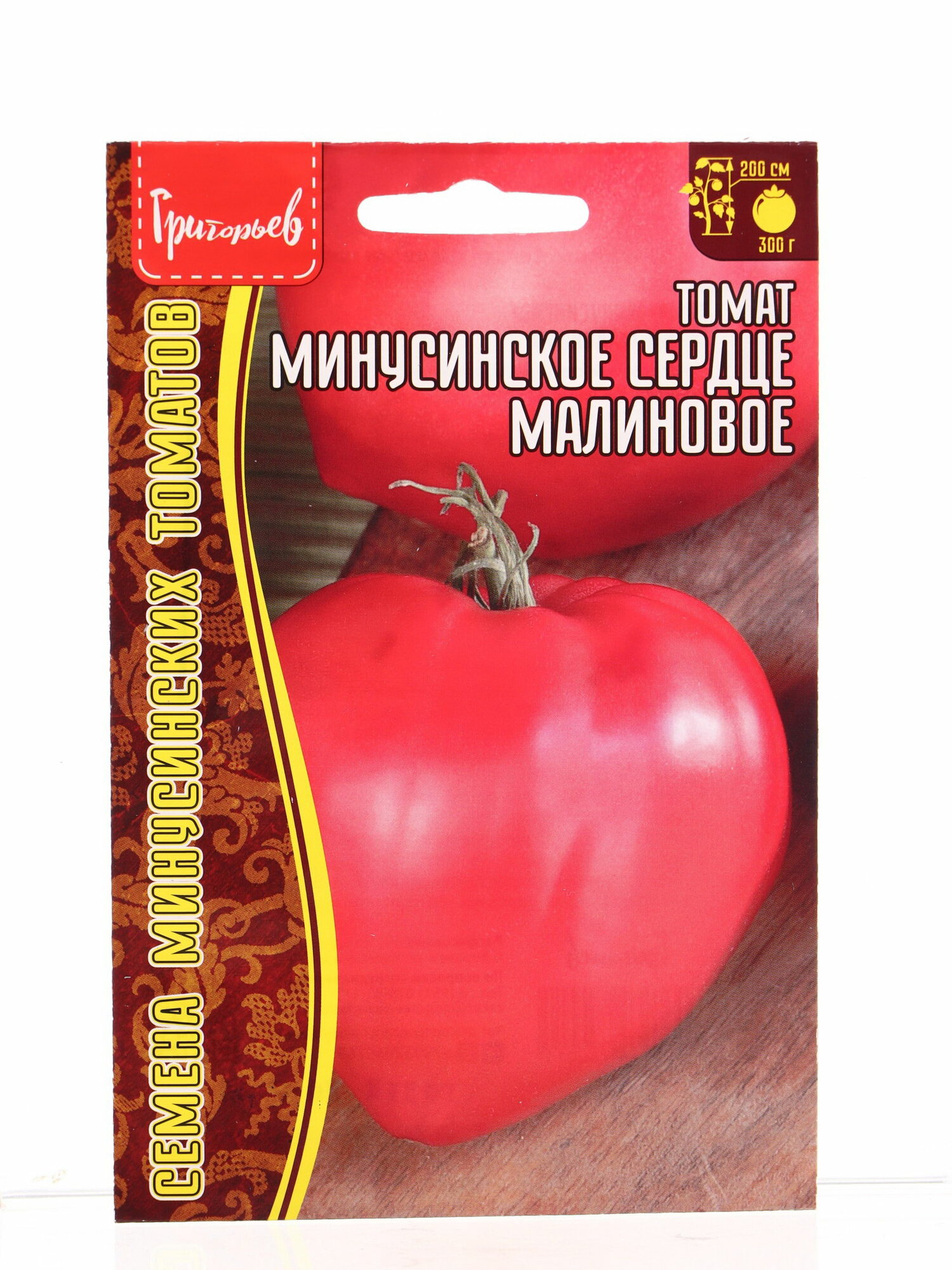 Семена Томата "Минусинское Сердце Малиновое", 10 шт, сроки созревания: средний