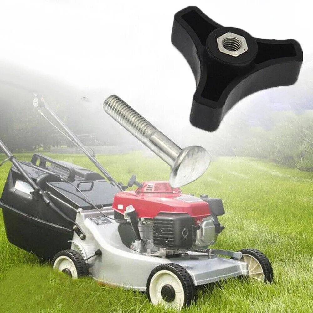 1-5 комплектов треугольных ручек, гаек, винтов, болтов, комплект садовых газонных креплений, запасные части для газонокосилки Honda Bar Wheel Knob Bolt