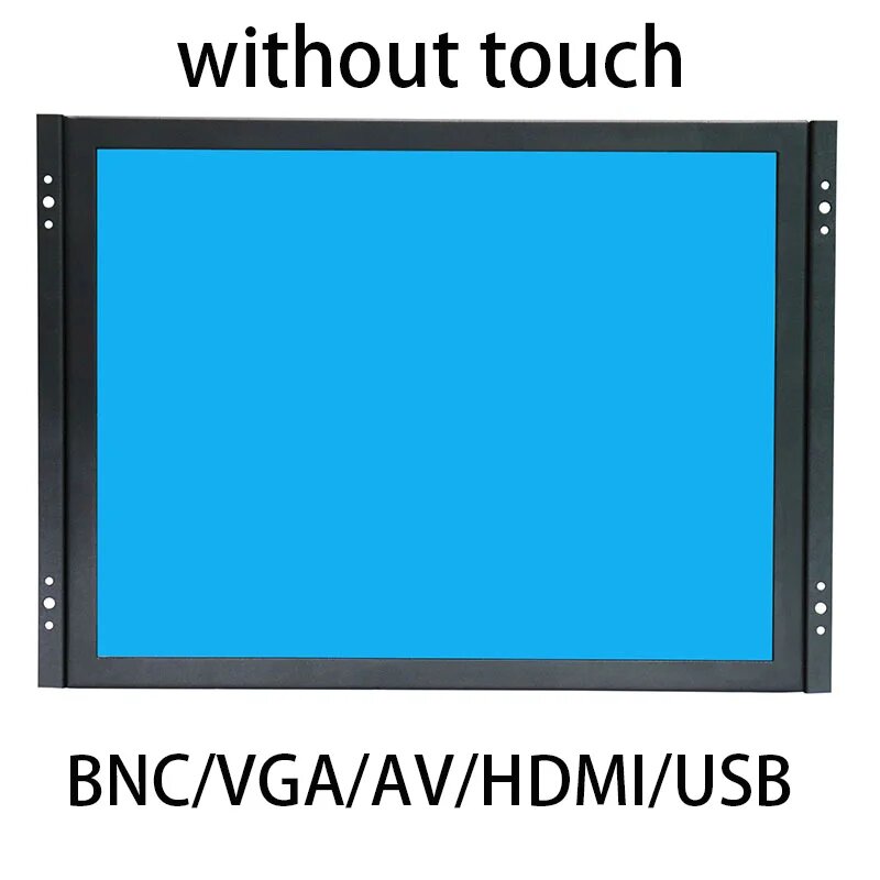 Zhixianda 15-дюймовый 4:3 1024*768 промышленный дисплей с открытой рамкой резистивный емкостный сенсорный экран монитор с AV BNC VGA HDMI USB