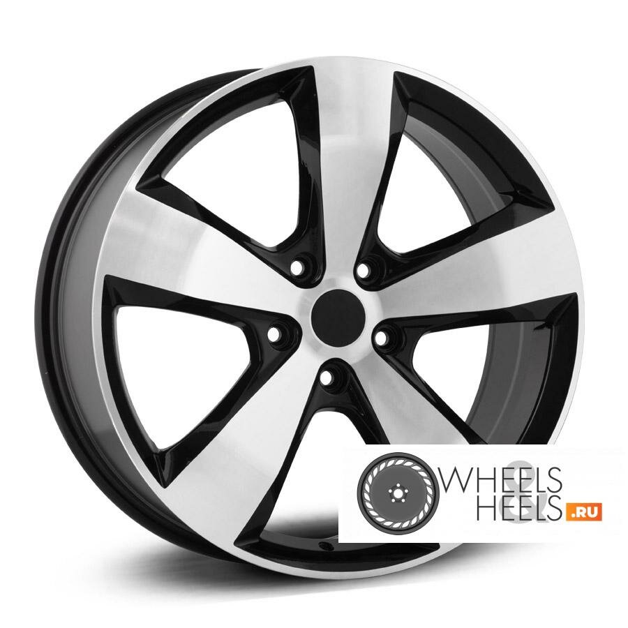 Диск автомобильный литой Legeartis Optima CR9 20x8 5x127 et56 dia71.6 Черный с полированной лицевой поверхностью
