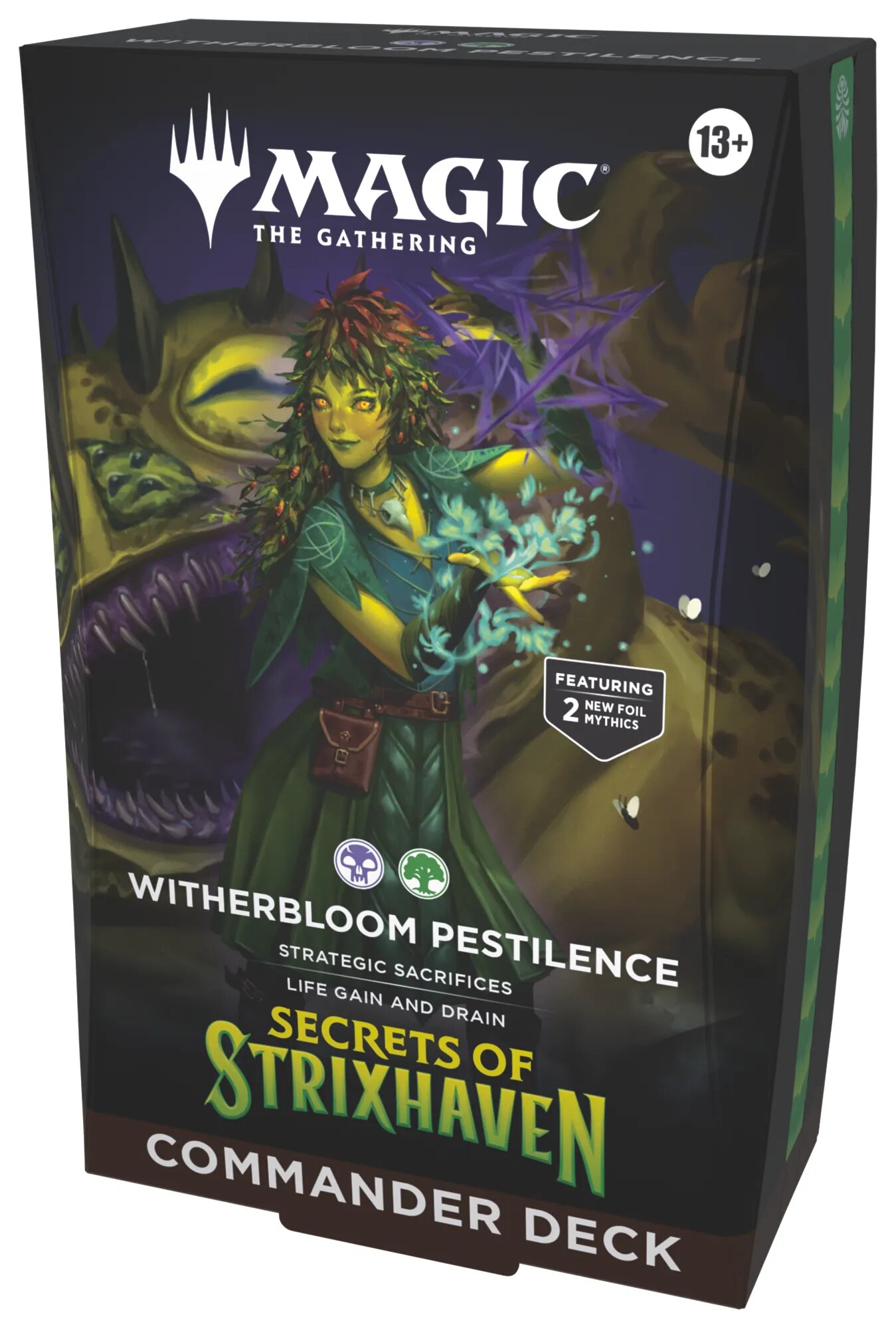 Колода Magic: The Gathering Secrets of Strixhaven Commander Deck - Witherbloom Pestilence (Английский)