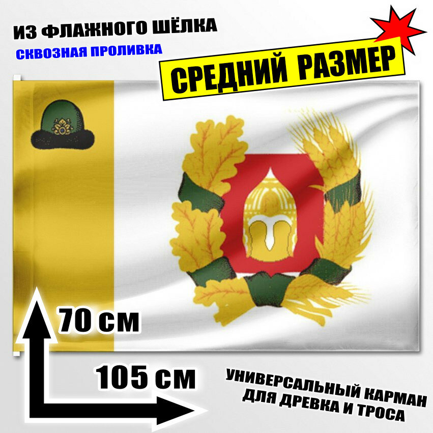 Флаг средний Александро-Невского района 105x70 см