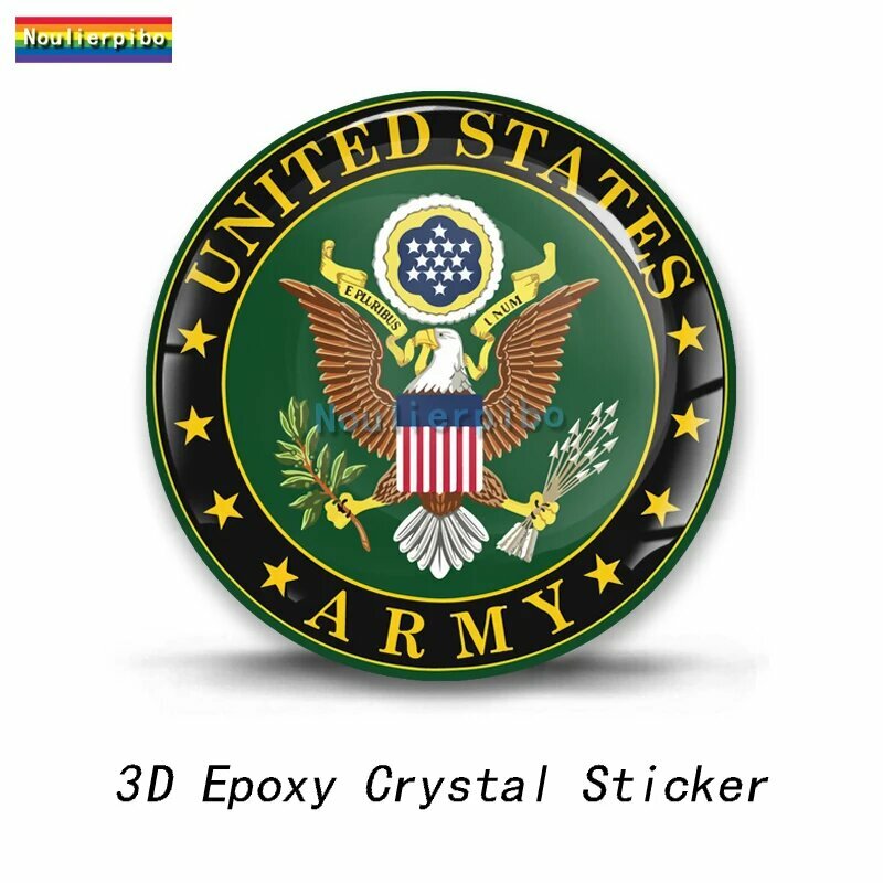3D милая стерео наклейка эпоксидный купол Корпус морской пехоты США Розовый, diameter 5cm, 4 piece