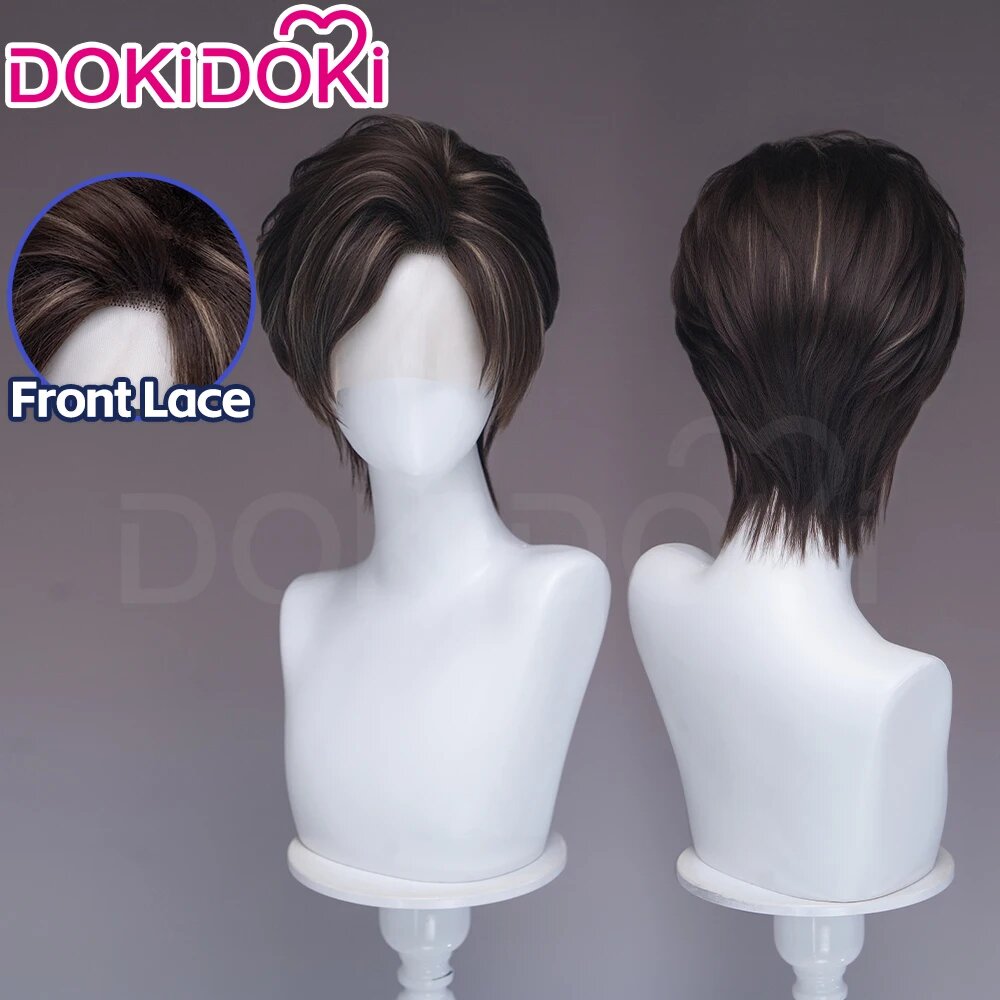 Женский короткий синтетический парик Adaa Wongg DokiDoki 32 см