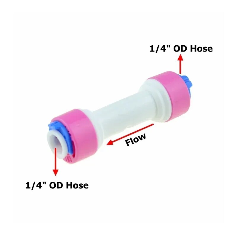 Клапан обратного потока RO для систем обратного осмоса Straight Hose-1