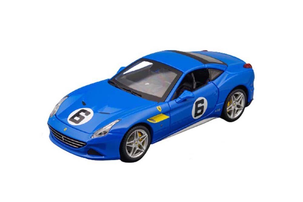 Модель коллекционная BBURAGO Ferrari california t inspired by the 512M 1971 blue