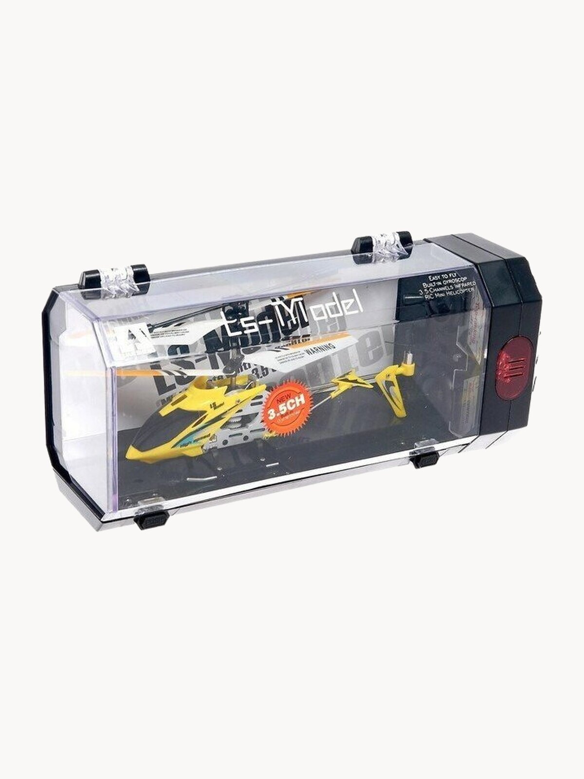 Вертолет радиоуправляемый SKY ЛАС играс с гироскопом, цвет жёлтый