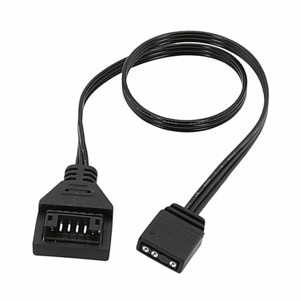 Кабель-переходник, Кабель ARGB подсветки материнской платы 3pin - 6pin, 1 шт.