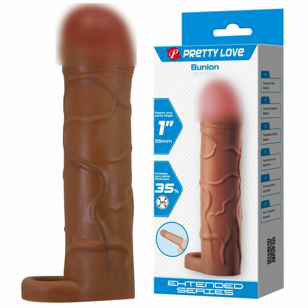 Насадка на член, Насадка на член для секса, 16,5 см
