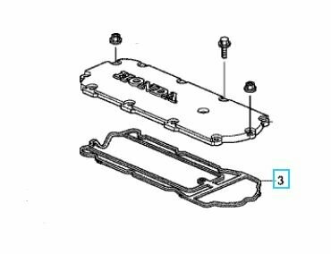 Уплотнение, впускн. Коллектор; Верхн. Крышка (Оригинал)