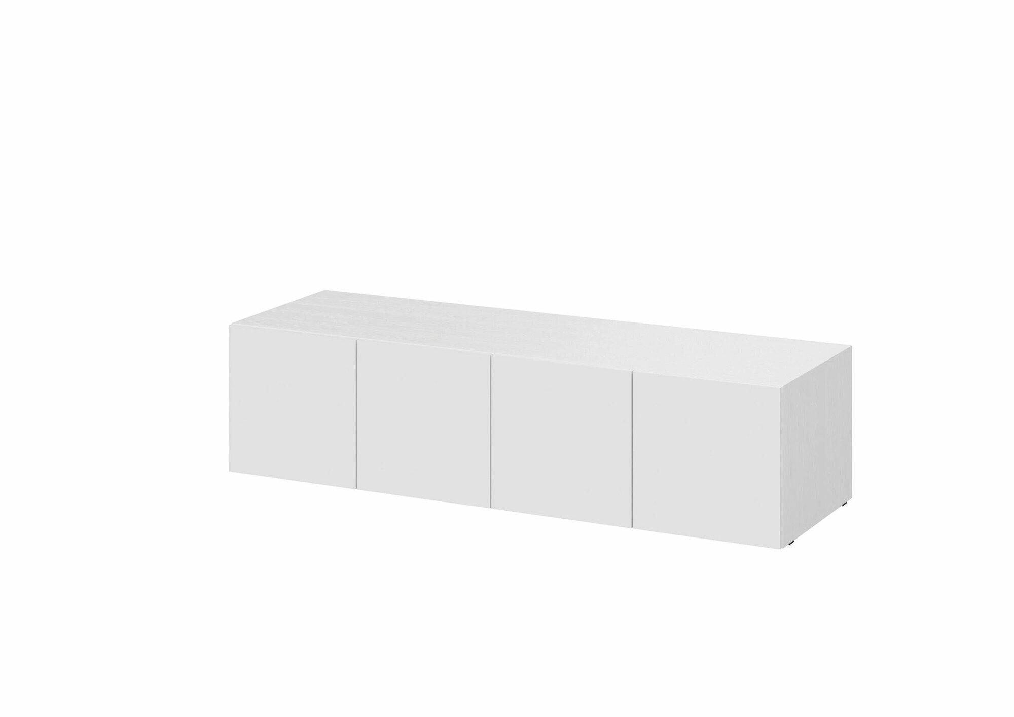 Антресоль Берген А-1600 белое дерево/белое дерево (Интерьер-центр)