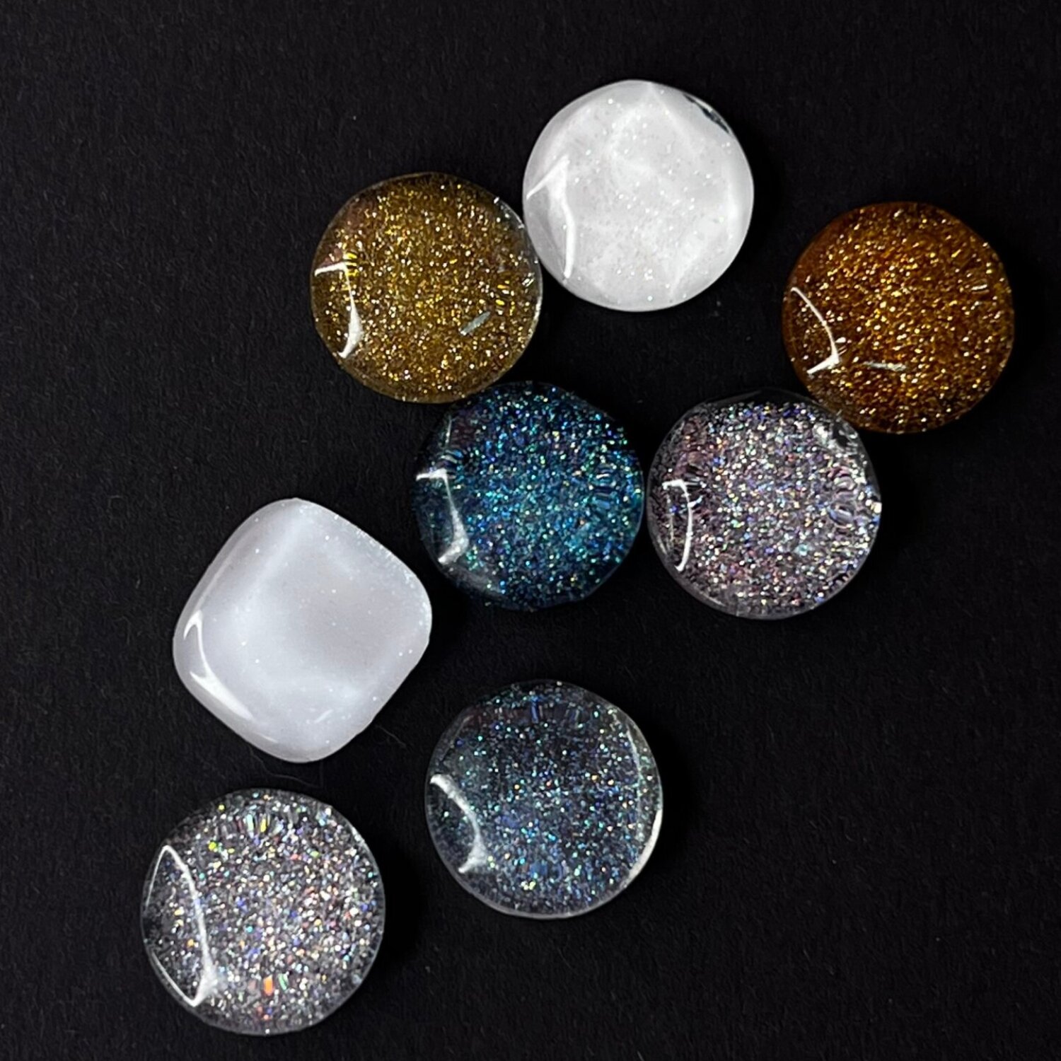 Кабошоны для демонстрации цвета Lakres Круг 10 шт.
