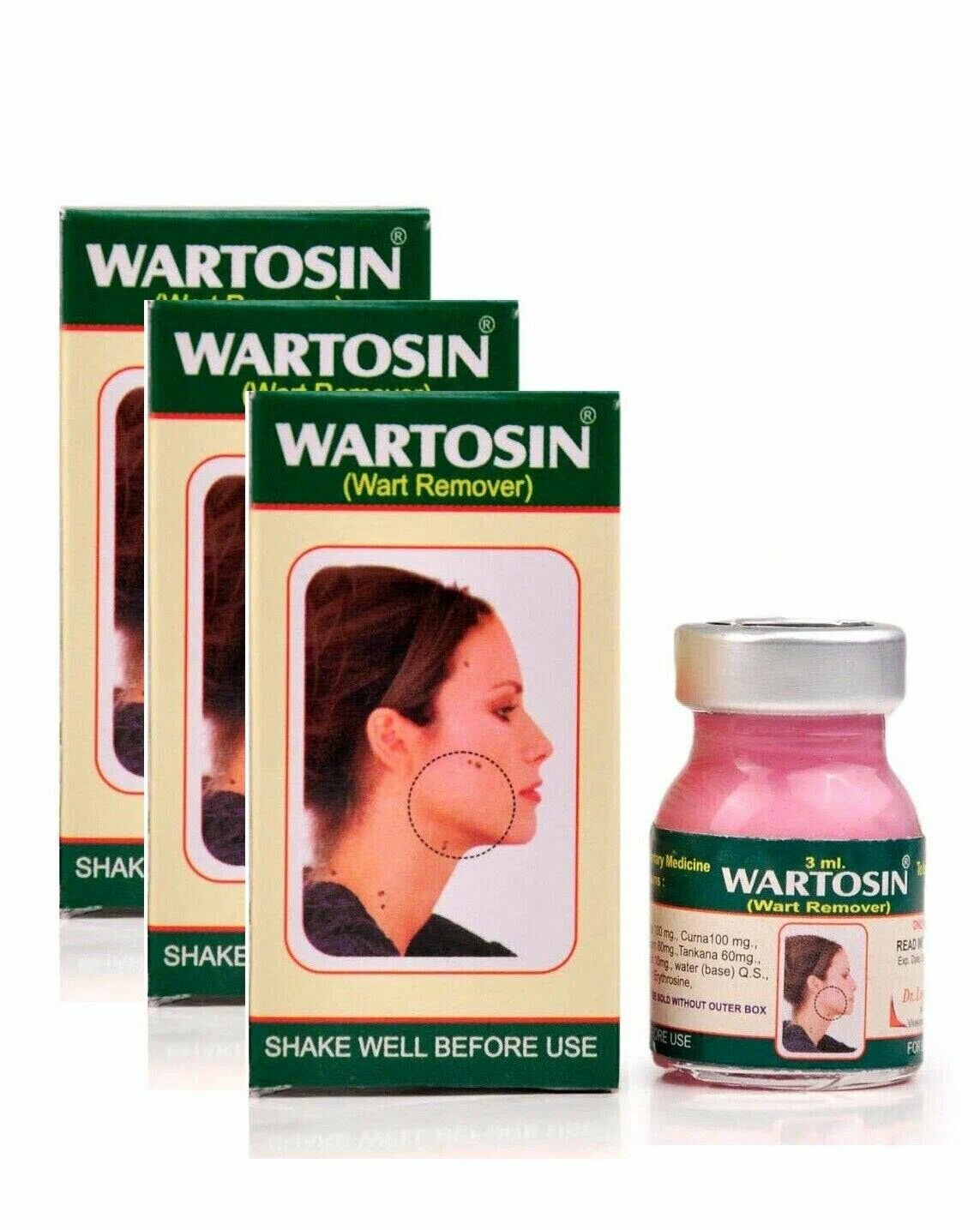 Вартосин / WARTOSIN масло от папиллом и бородавок. 9 мл