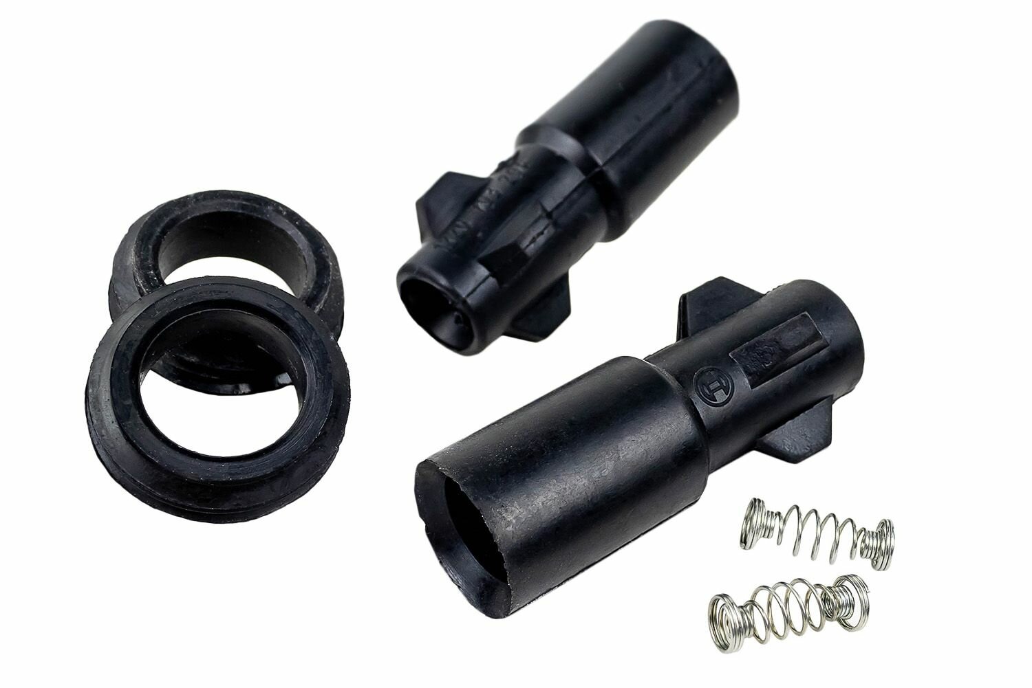 Наконечники катушек зажигания Bosch (ремкомплект модуля) (2 шт) короткий для 1.6л 16-клапанных ВАЗ 2110-2115, Лада Приора, Лада Калина, Гранта, Веста, Икс Рей, Ларгус