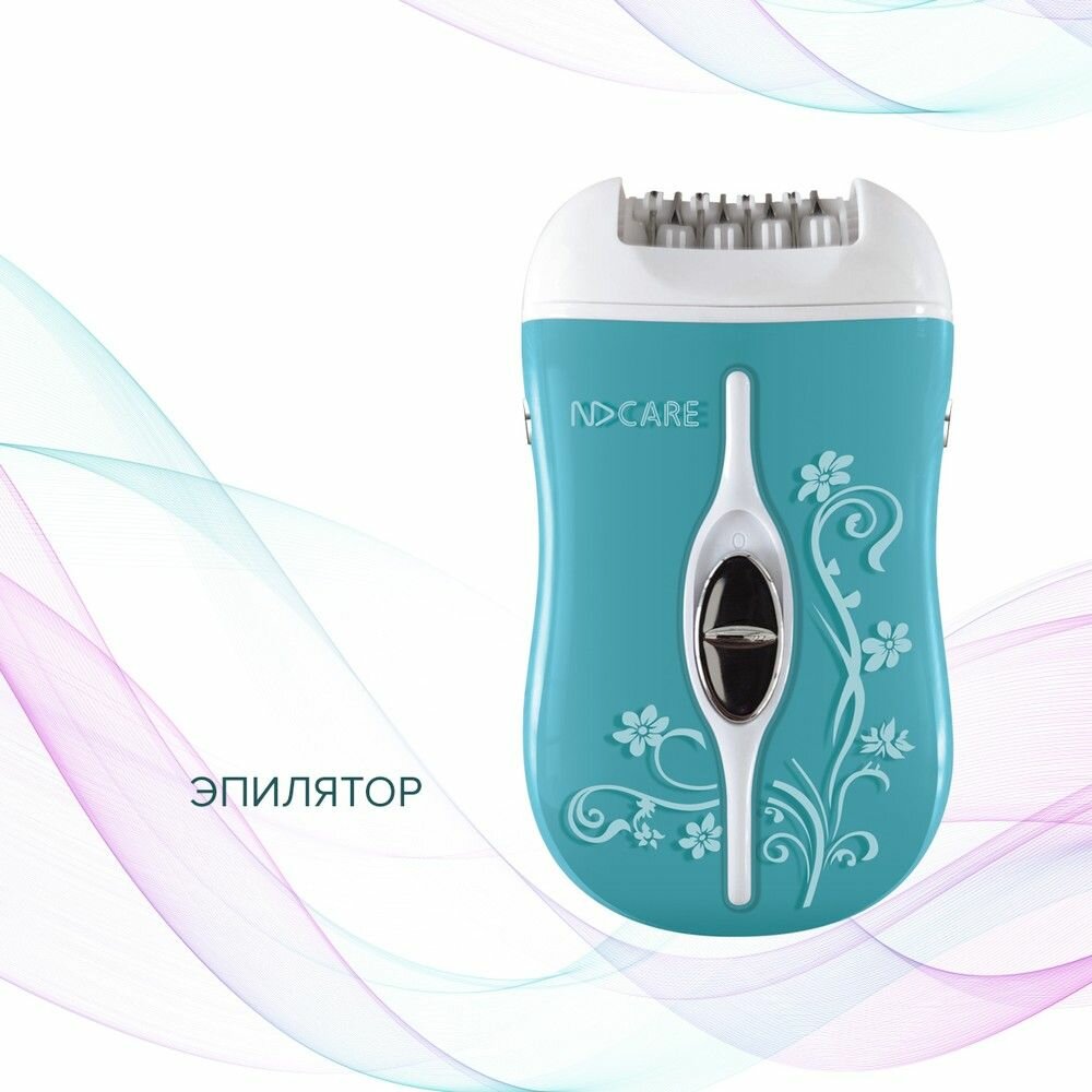 Эпилятор ND Play Soft LE01 голубой, беспроводной (289698)