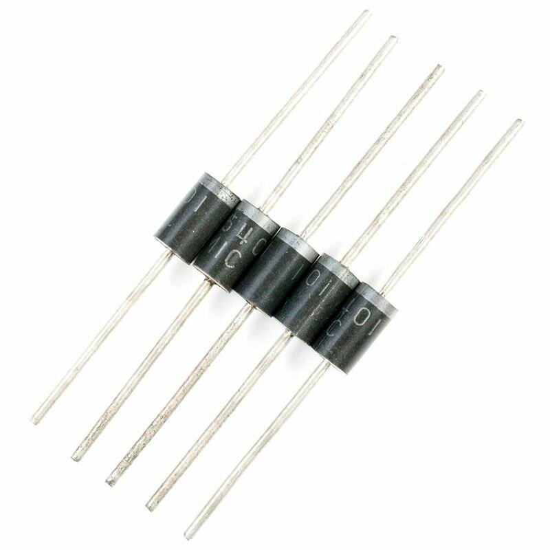 5 шт. 1N5406 3а 600в Выпрямительный диод DO-201AD