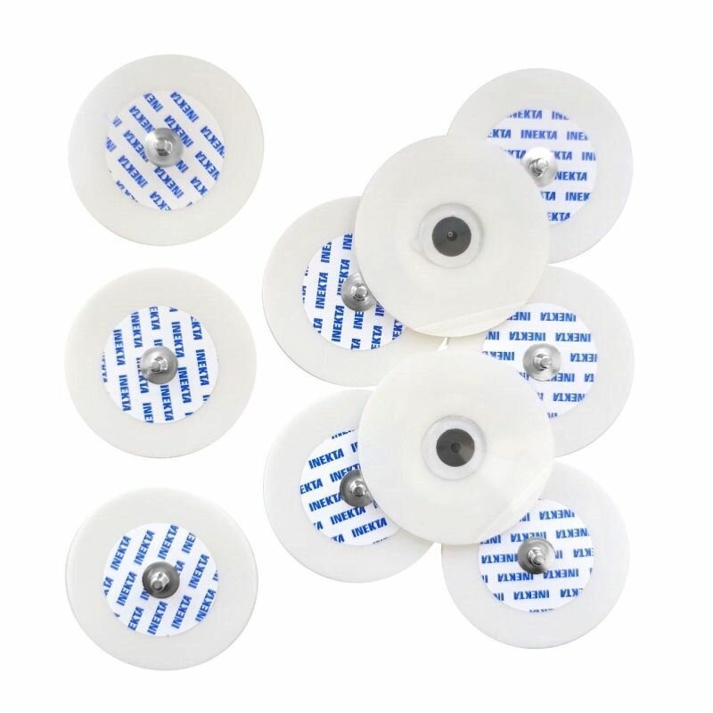 Электроды для ЭКГ Inekta одноразовые 50 мм, твердый гель, 50 шт