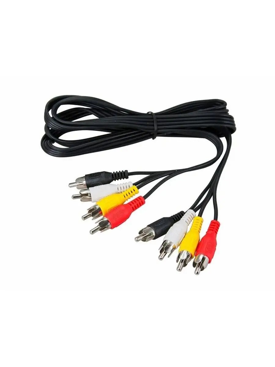 Видеошнур 4х4 RCA 3.0м