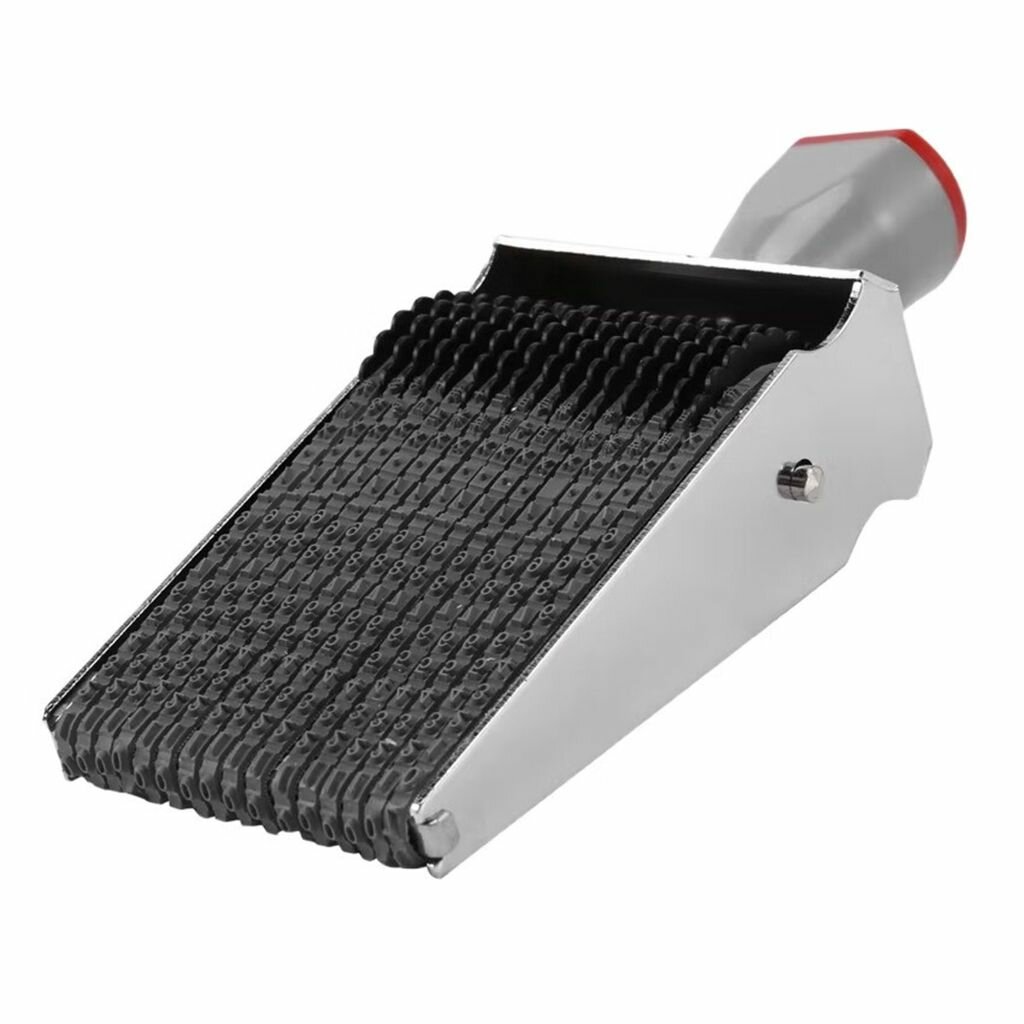 Регулируемый поворотный штамп с цифровыми, буквенно-цифровыми и символьными вводами максимальная емкость 16 цифр (8*80).