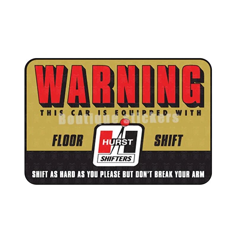 Наклейка винтажная гоночная США V8 Racing Oldtimer Old School ретро виниловый Желтый, 10cm