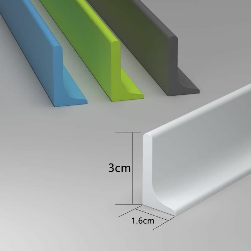 Силиконовая водоудерживающая лента, барьер для душа, силиконовая водоудерживающая лента.1-3 метра