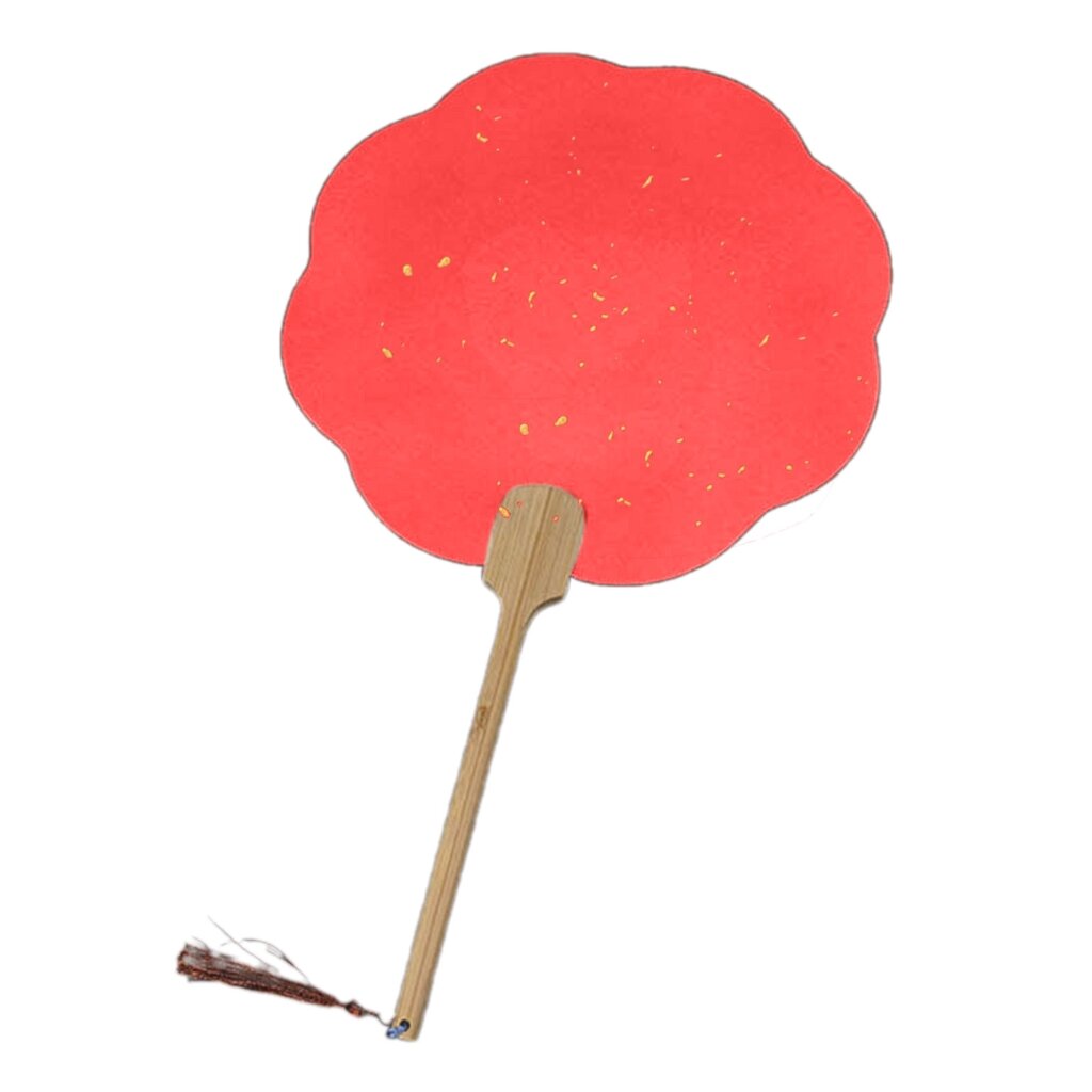 Круглый веер из рисовой бумаги для декоративной живописи на свадьбу