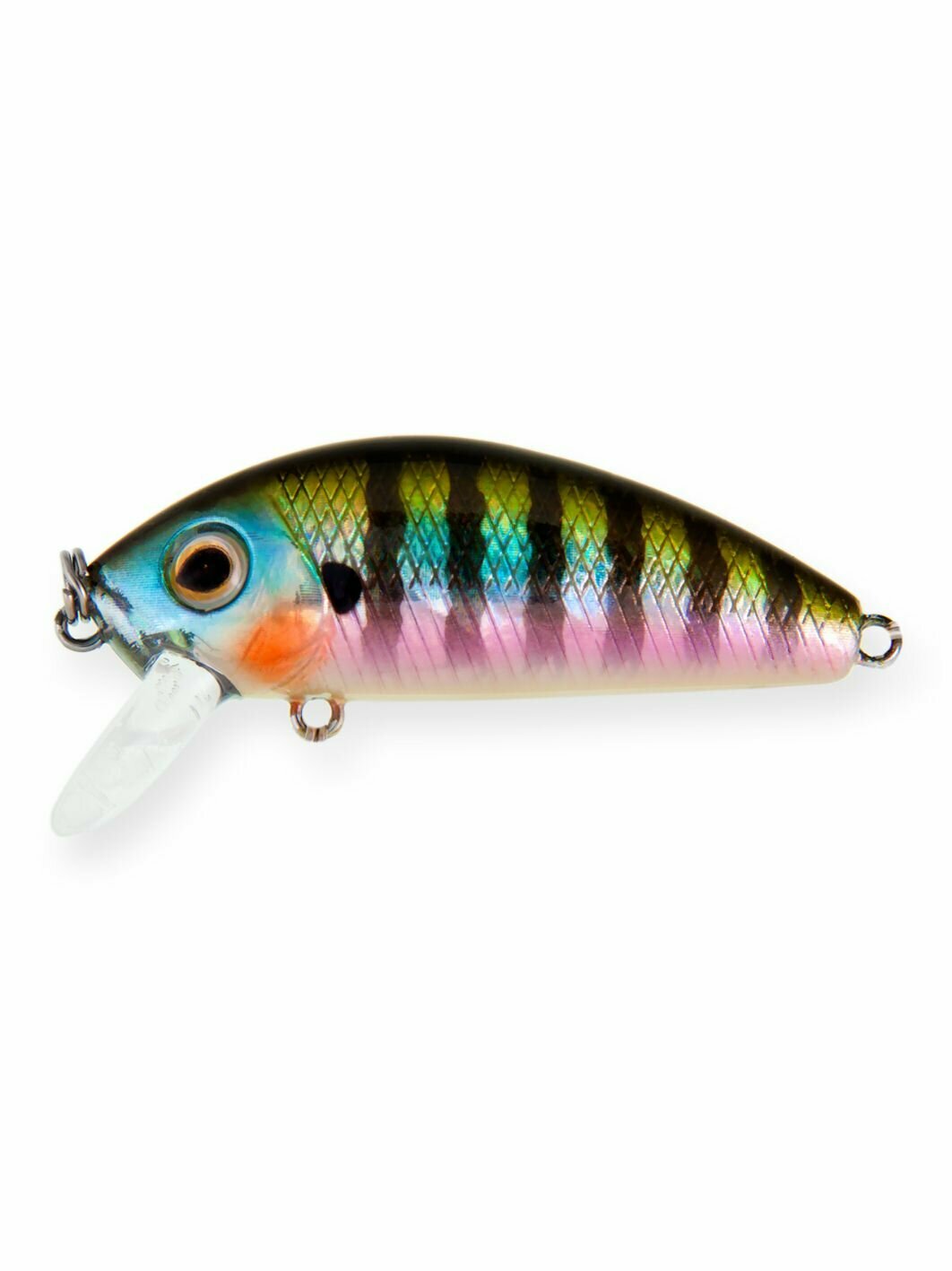 Воблер Минноу Strike Pro Mustang Minnow 45, 45 мм, 4,5 гр, Заглубление 0,2 м -0,5 м, Плавающий, цвет 630V Bluegill