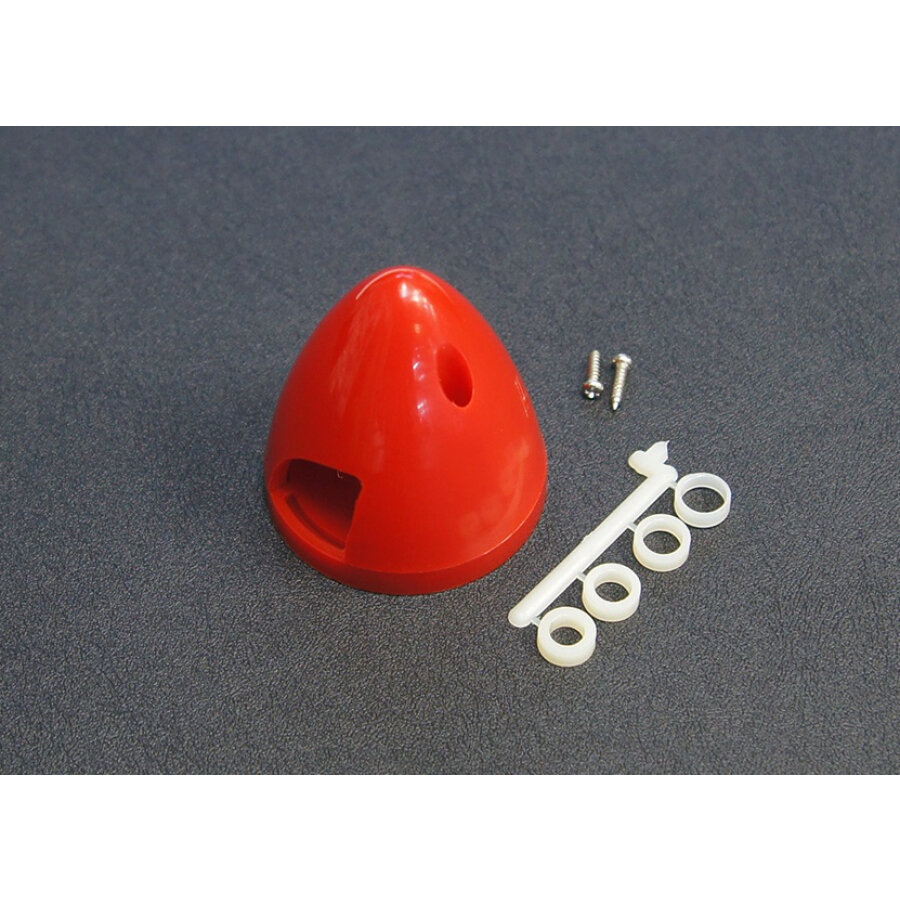 Кок пластиковый 64мм (красный) 6/6,4/7/8мм