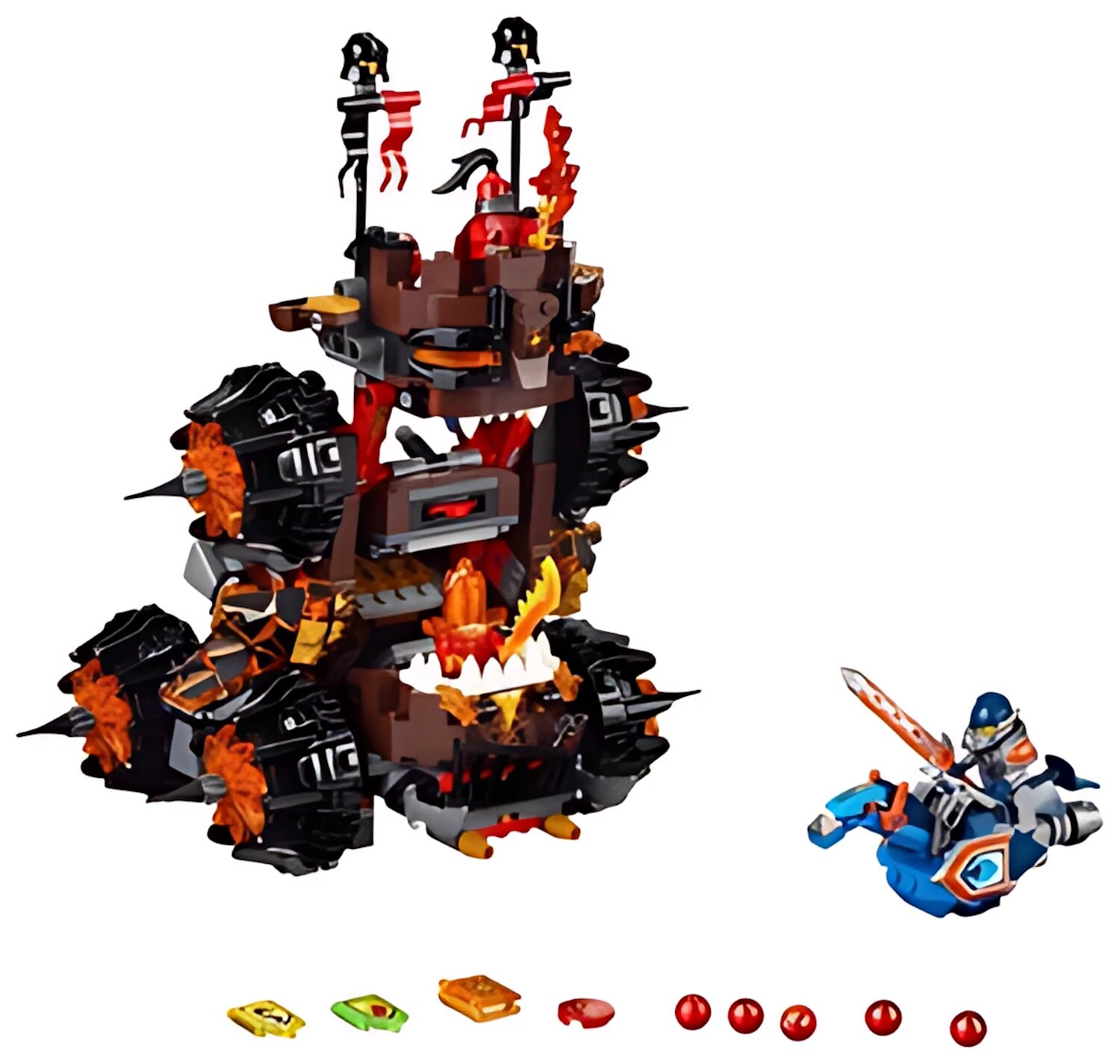 Конструктор LEGO Nexo Knights 70321 Осадная машина генерала Магмара