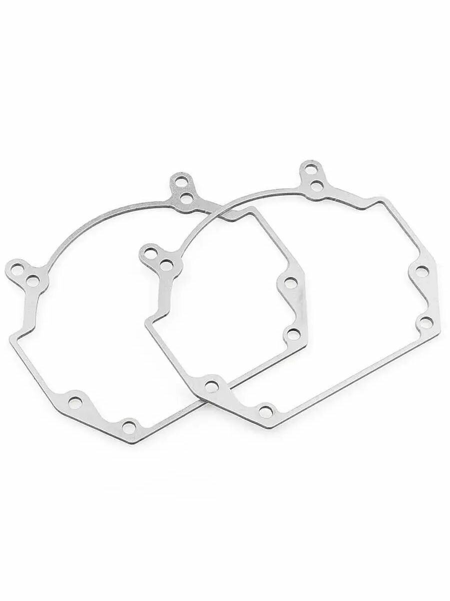 Переходные рамки Renault Laguna III 2007-2015 для замены линз с креплением Hella 3/3R/5R (комплект 2шт.)