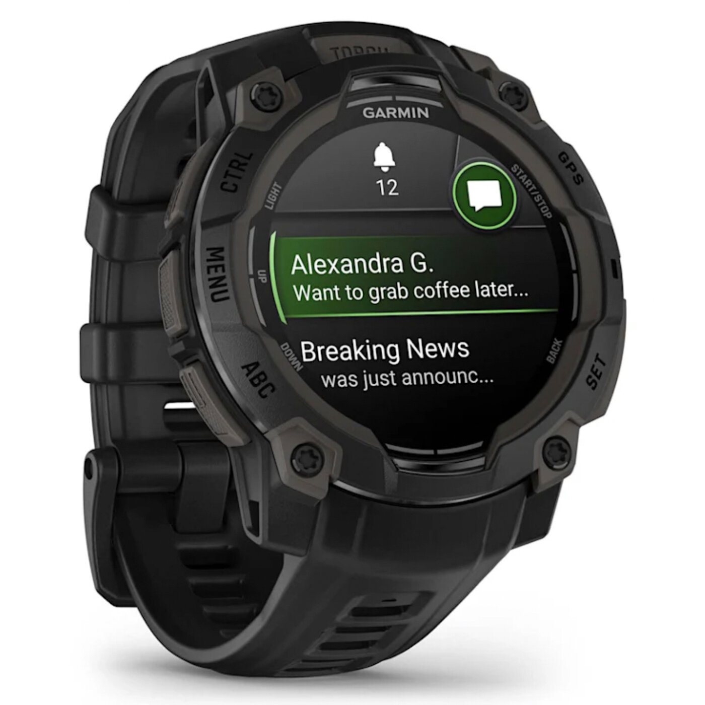 Умные часы Garmin Instinct 3 45 Mm Amoled Black With Black Band 010 02936 00 — купить в 