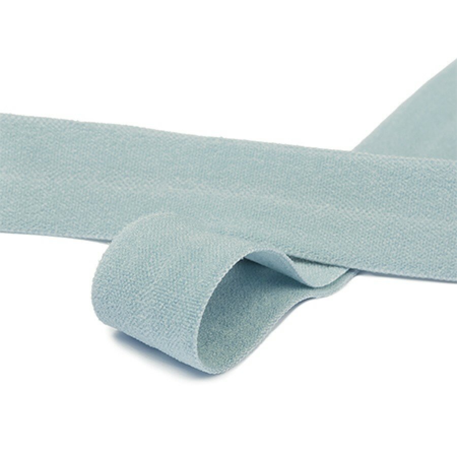 Резинка TBY бельевая (окантовочная матовая) 15мм ROM.15316 цв. F316 серый уп.50 м