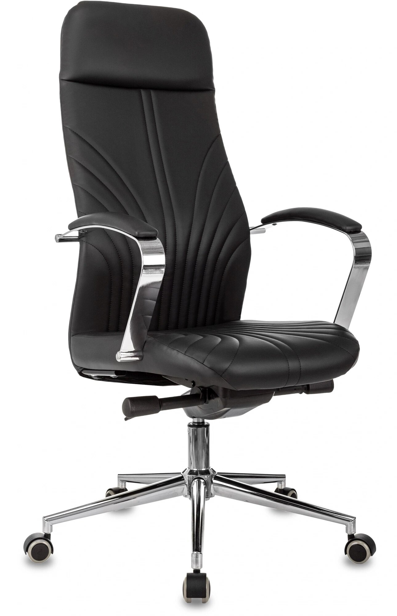 Кресло руководителя Бюрократ CH-610SL-Lux, обивка: эко. кожа, цвет: черный (CH-610SL-LUX/B-PU)