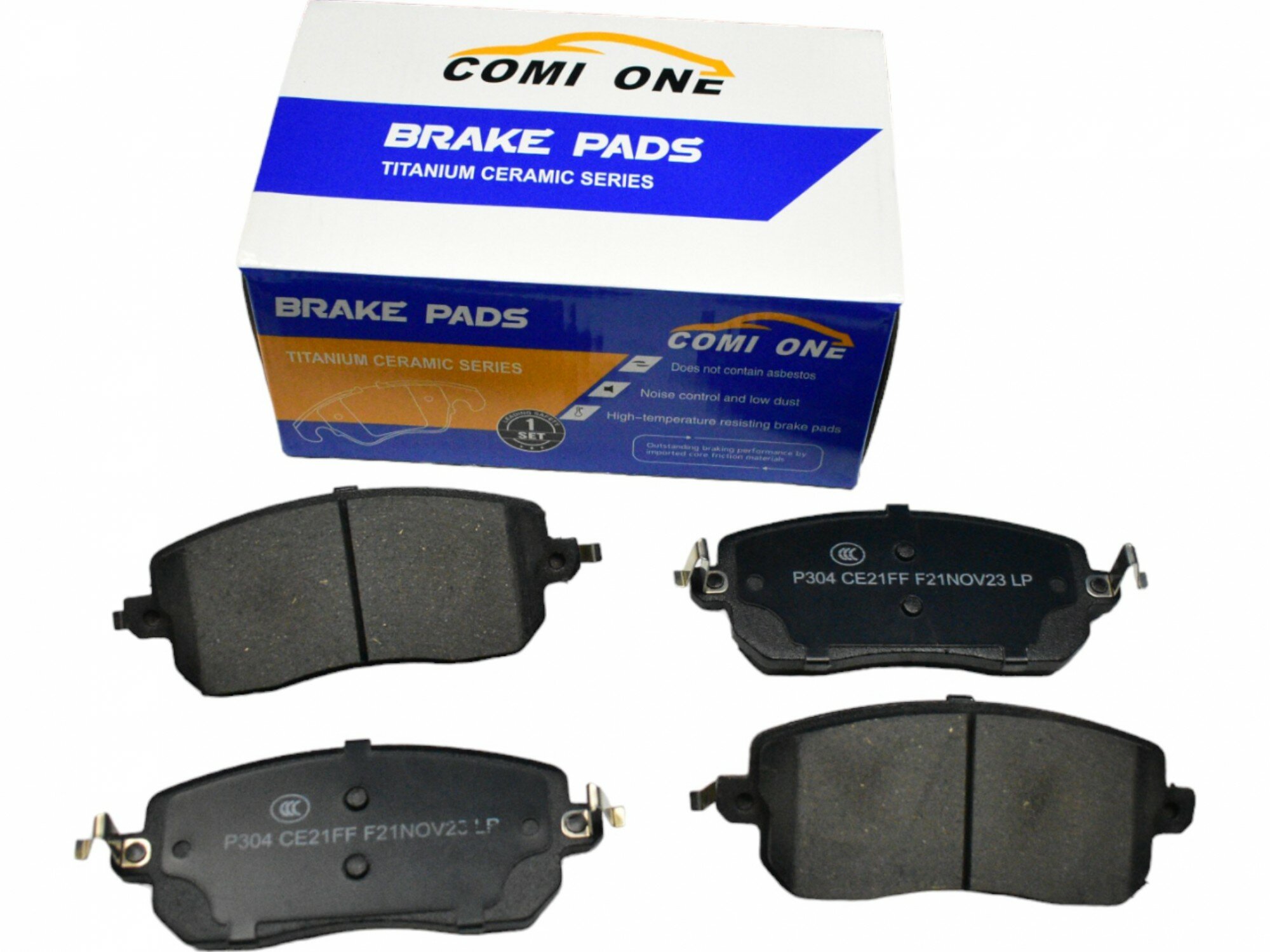 Колодки тормозные передние (комплект) Comi One Ceramic Haval Jolion 2WD